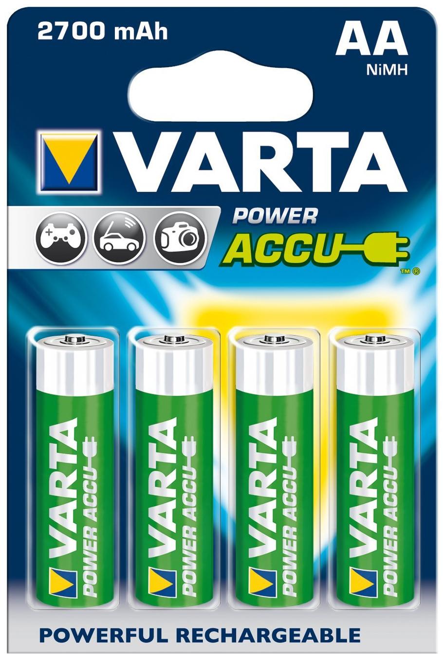 Ivo GRANDIČ - Akumulátory, nabíječky - Varta - Baterie AA nabíjecí 2700 ...